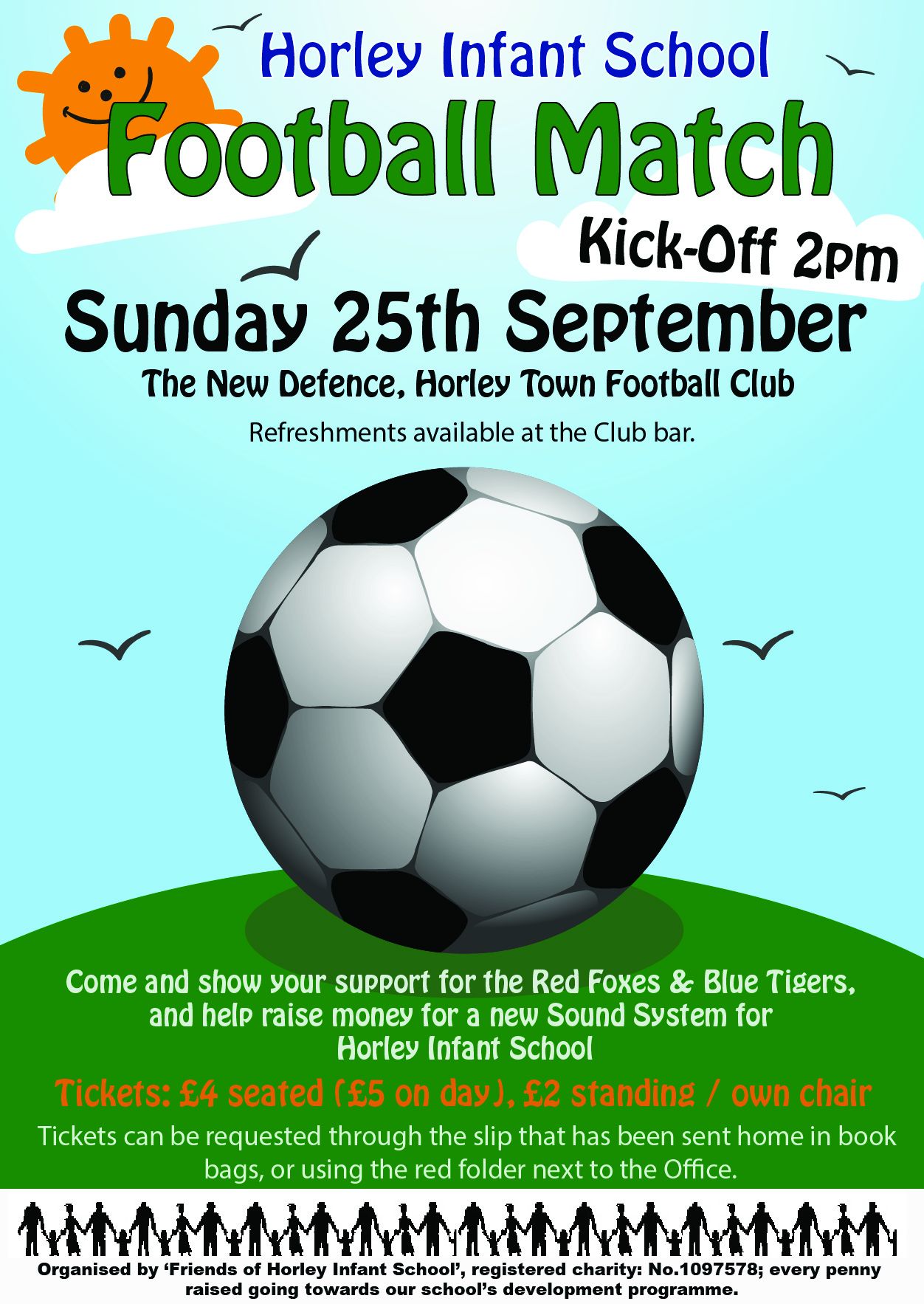 Horley Infants Football Match - RH Uncovered