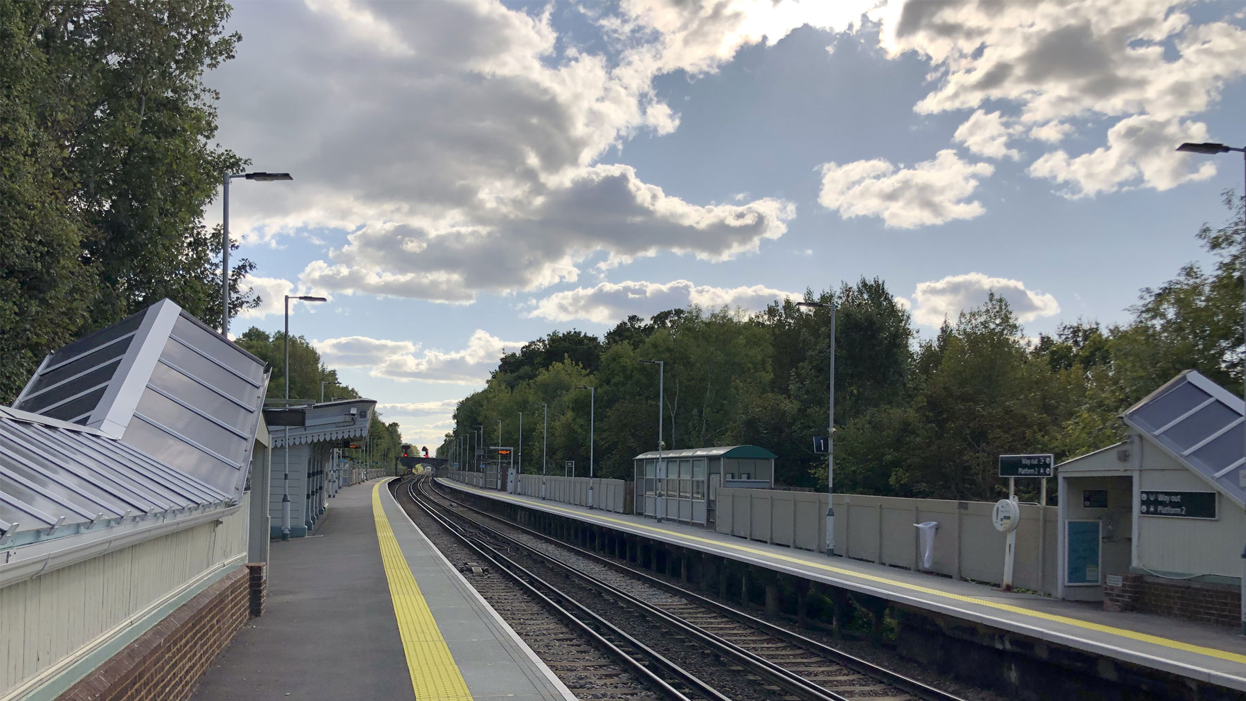 Lighter and Brighter Look for Wivelsfield Station Area Helps Enhance ...