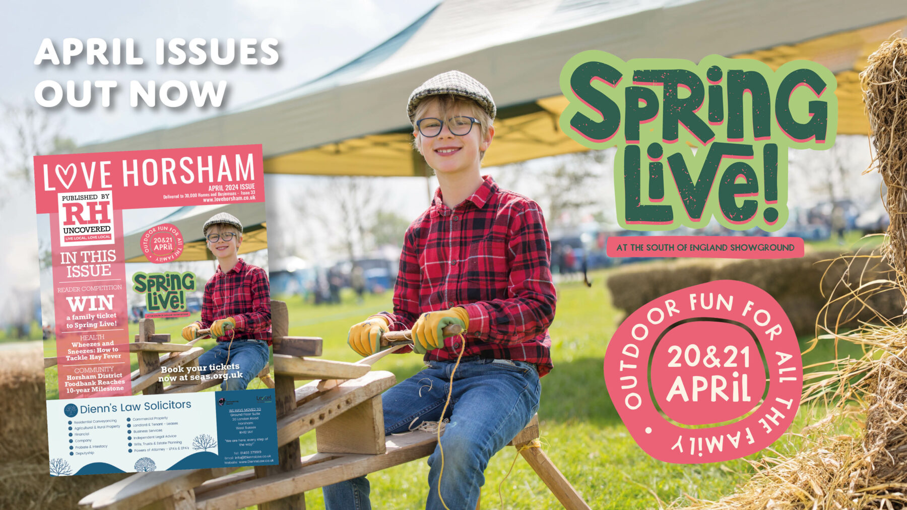 RH Uncovered Horsham April 2024 Issue - Community Magazine