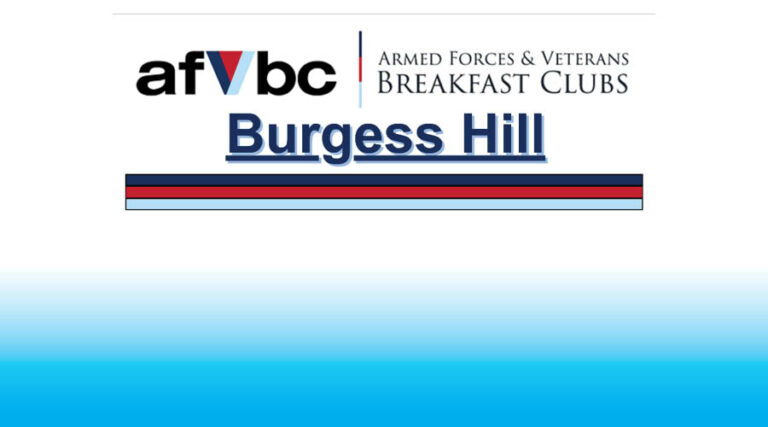 Burgess Hill Welcomes the Armed Forces and Veterans Breakfast Club - RH ...